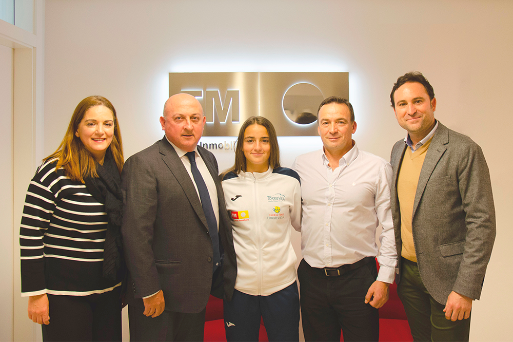 TM Grupo Inmobiliario, patrocinador oficial de la tenista alicantina ...